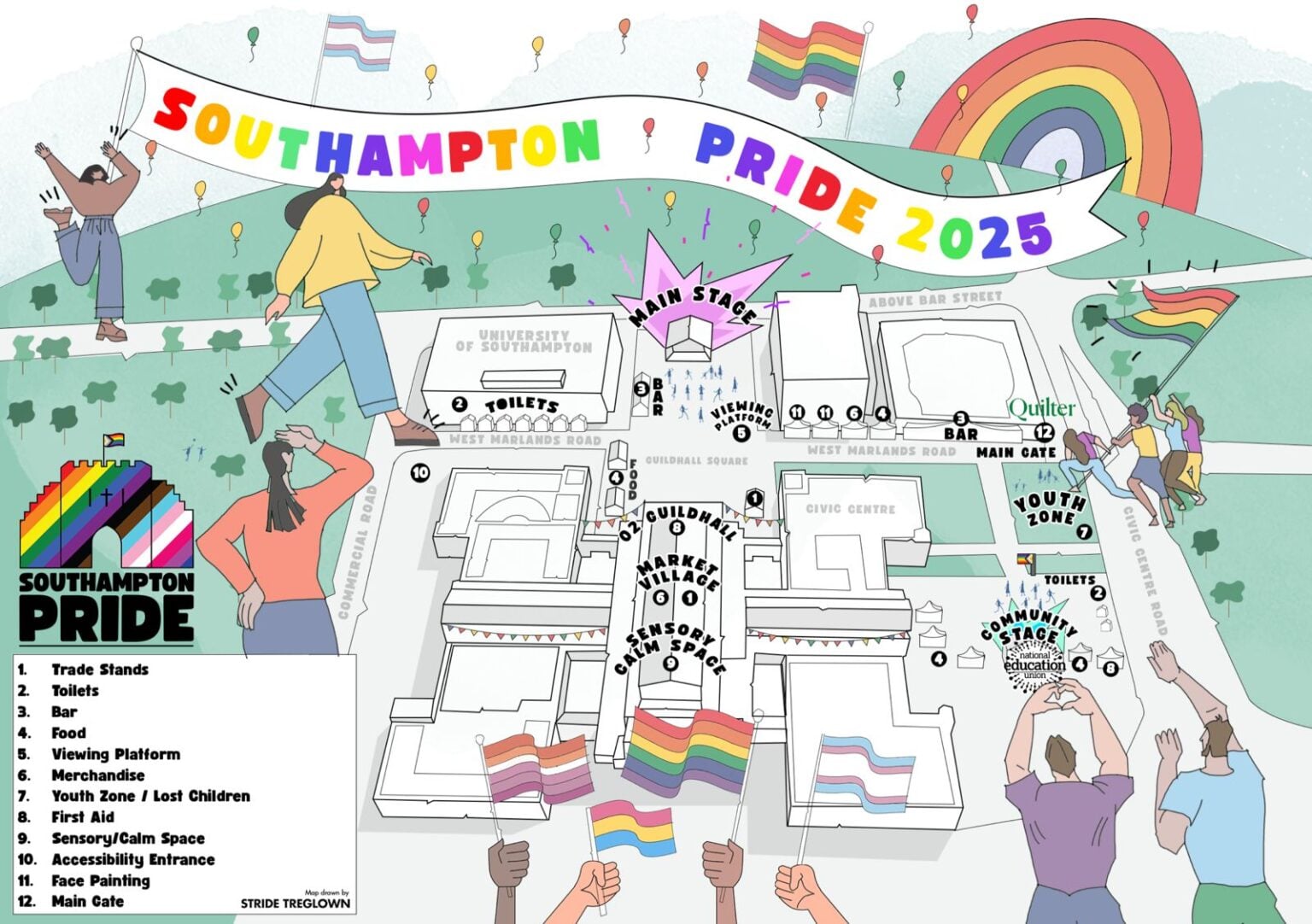 Site Maps Revealed! 🏳️‍🌈 - Southampton Pride